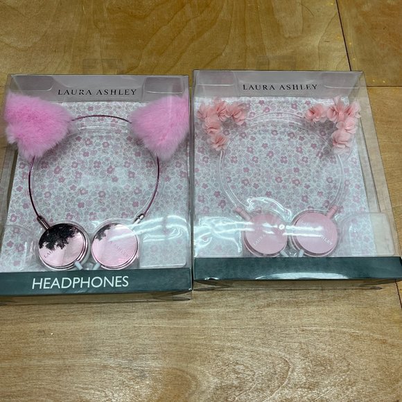 Laura Ashley | Other | Laura Ashley Cat Ear Headphones Nib | Poshmark